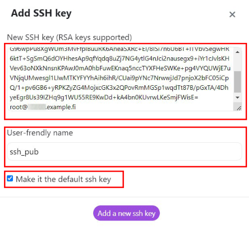 SSH key generation - Documentation & FAQ