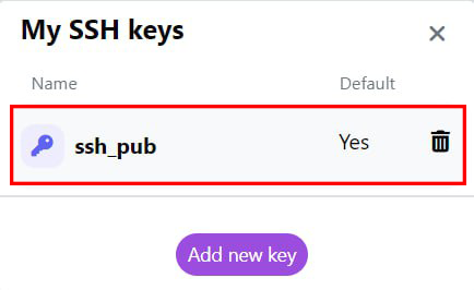 SSH key generation - Documentation & FAQ