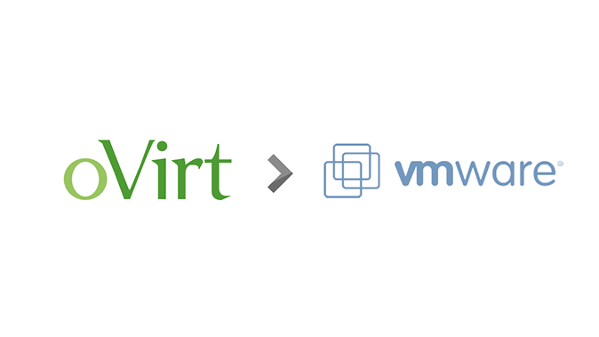 Migrating virtual servers from oVirt to VMware
